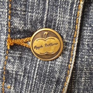 Apple Bottoms | Jackets & Coats | Apple Bottoms Denim Embroidered Vest ...